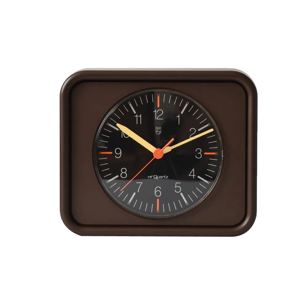 Vintage Wall Clock by Philips, 1970s | Chairish