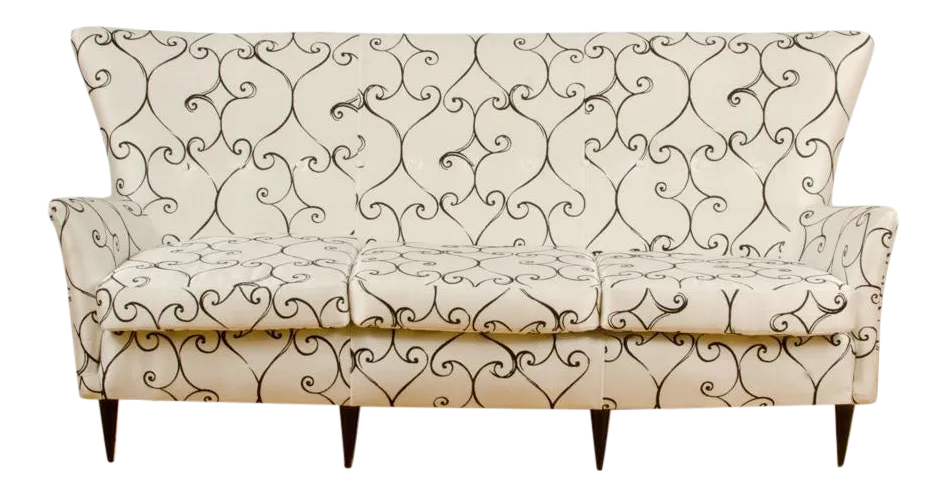 1950s Italian Paolo Buffa Style Sofa | Chairish