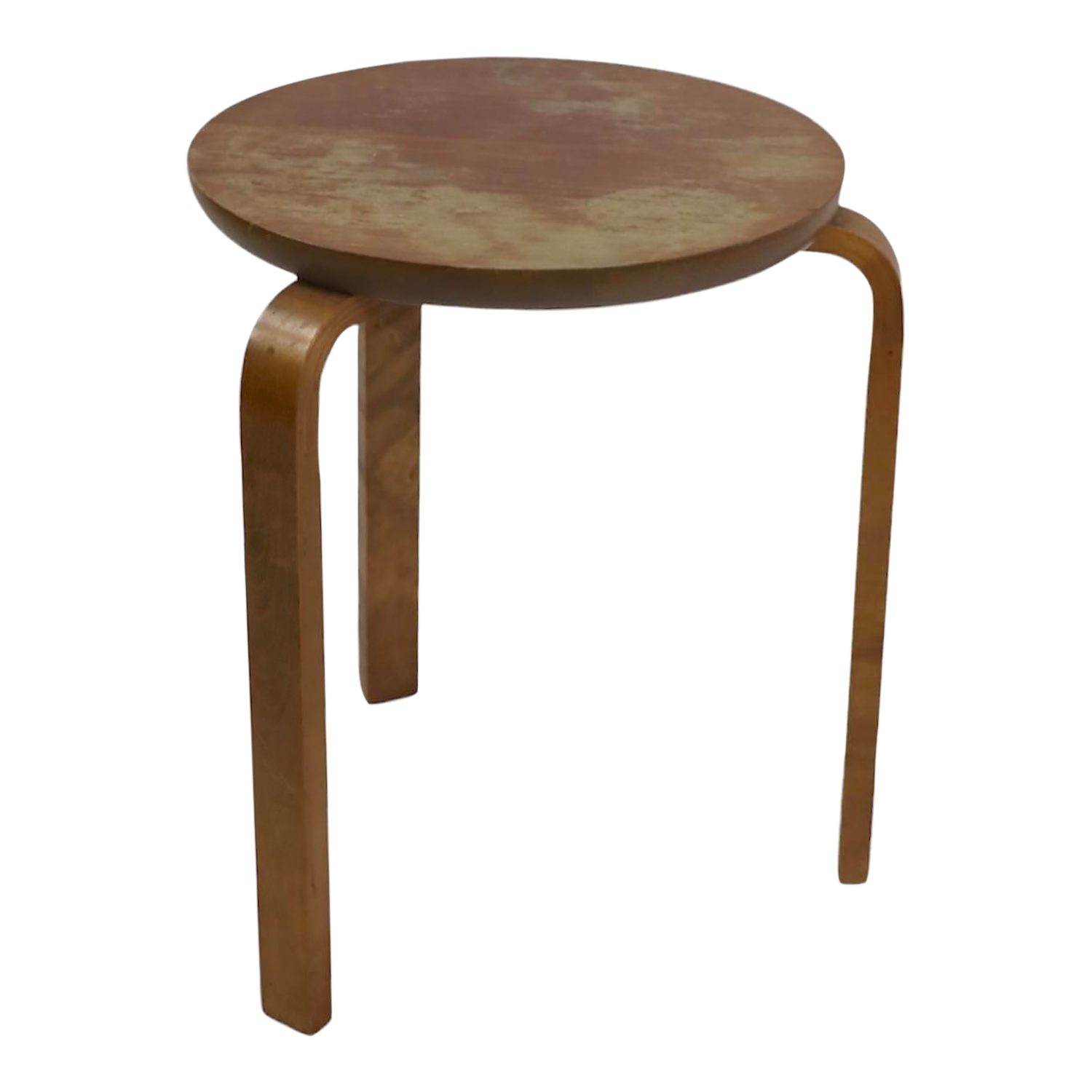 Swedish Made Taboret Table in the Style of Aalto | Chairish