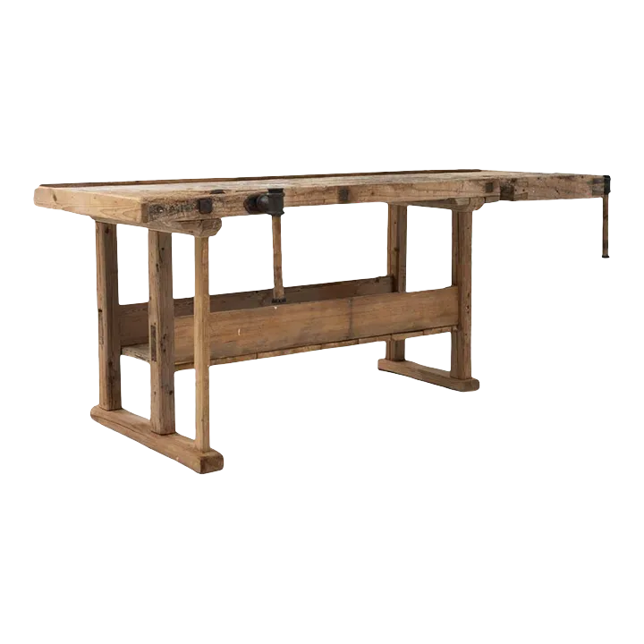 20th Century Czech Carpenter’s Workbench | Chairish