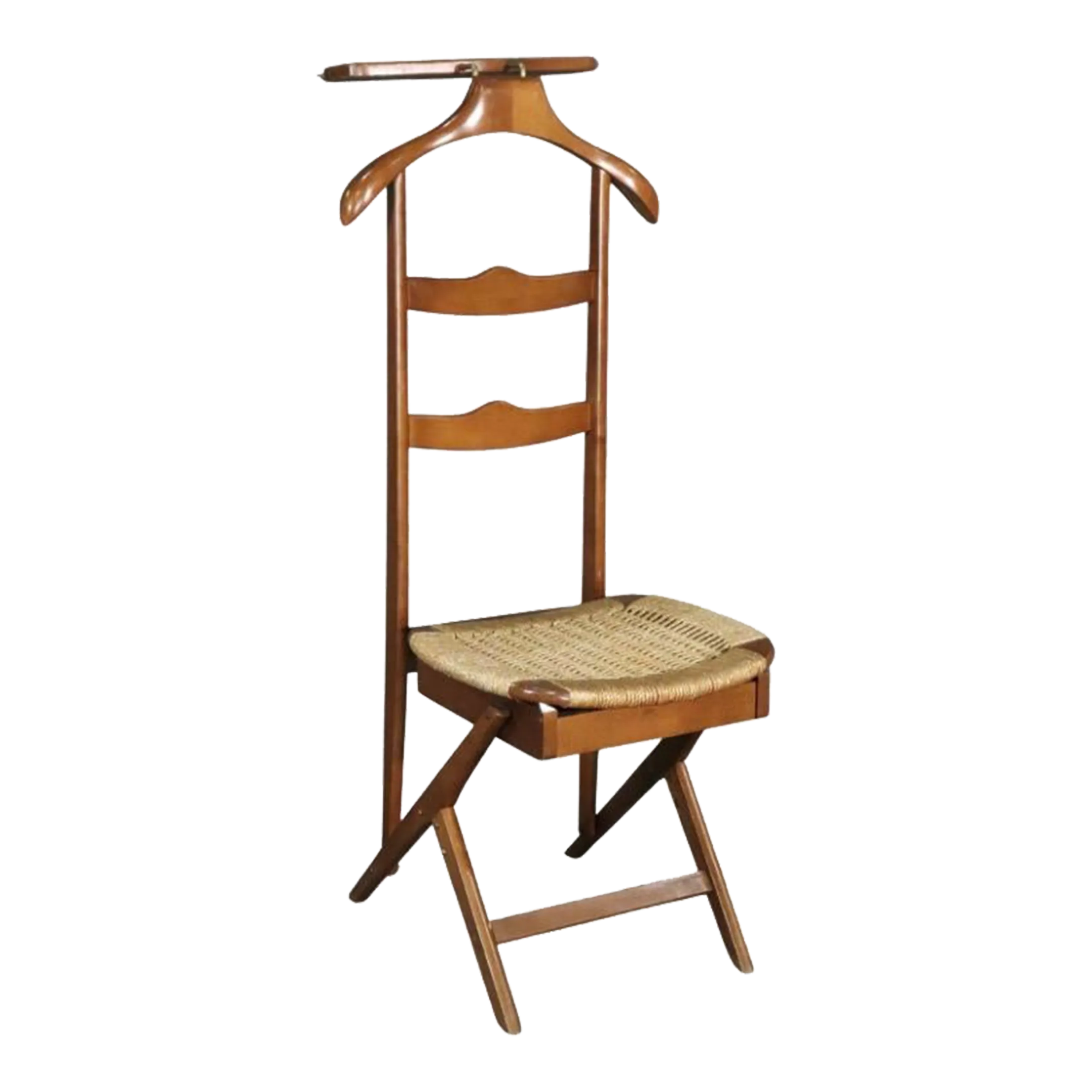 1960s Mid-Century Parisi Designed Valet Chair | Chairish