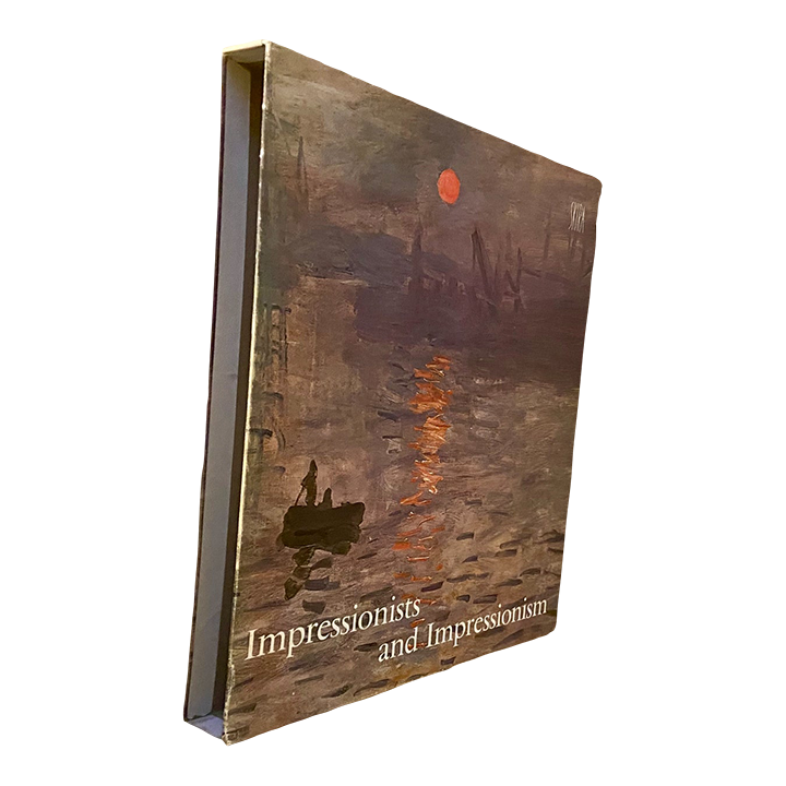1970 Vintage Coffee Table Book, "Impressionist and Impressionism ...