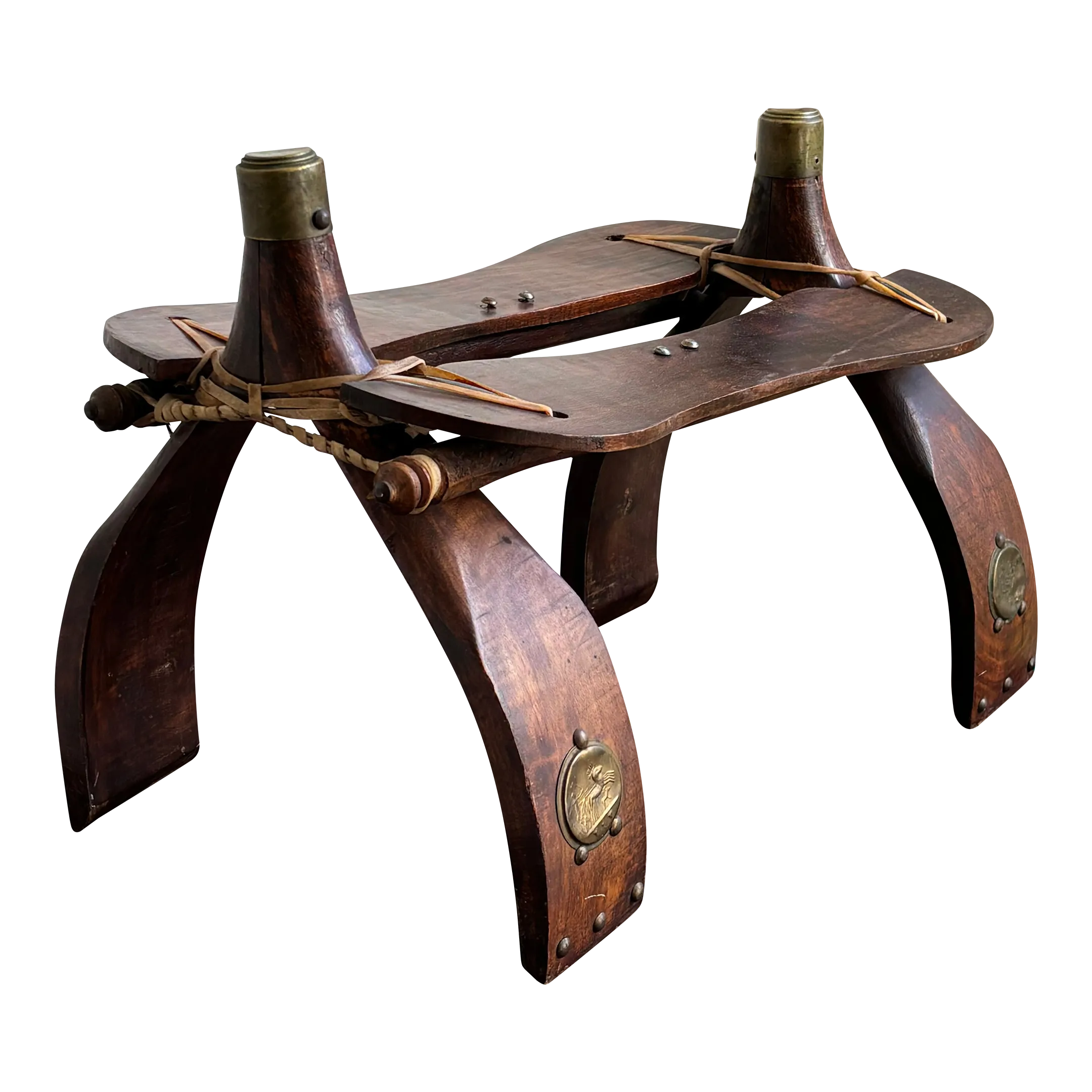 Mid-20th Century Middle Eastern Camel Saddle | Chairish