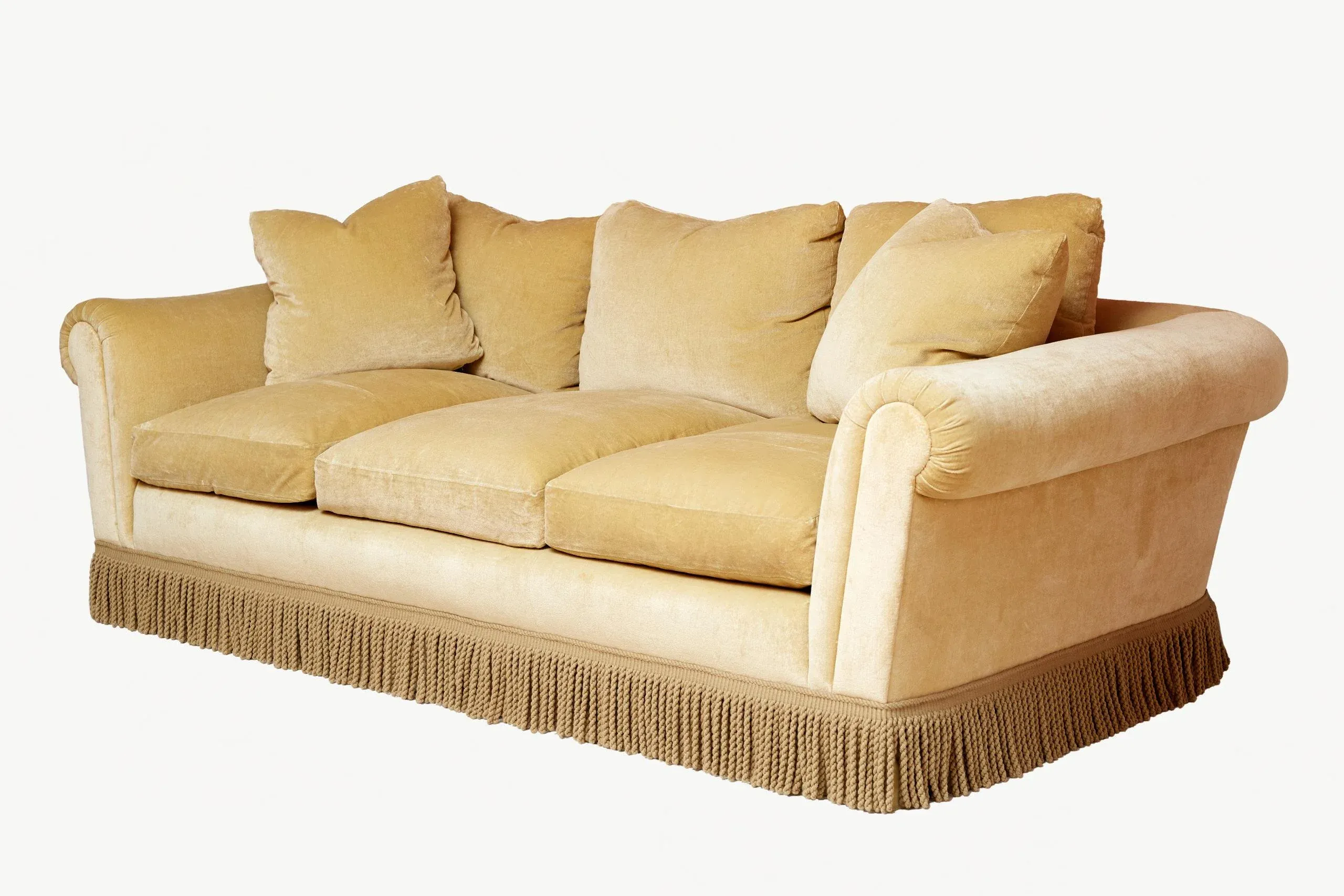 Fringe Bottom Sofas | Baci Living Room