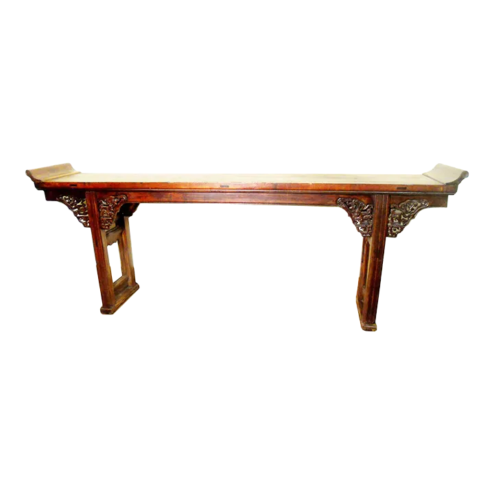 Early 19th Century Authentic Antique Altar Table | Chairish