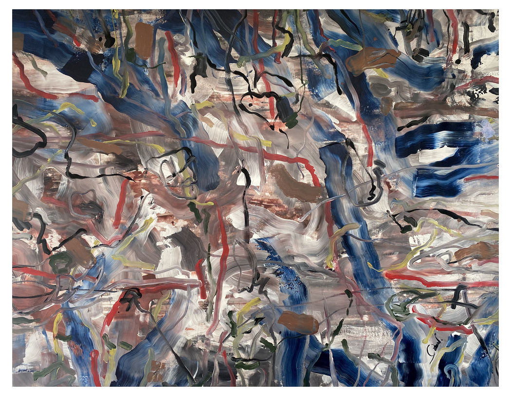 Maria Esmar, Dramatic Landscapes, Acrylic | Chairish