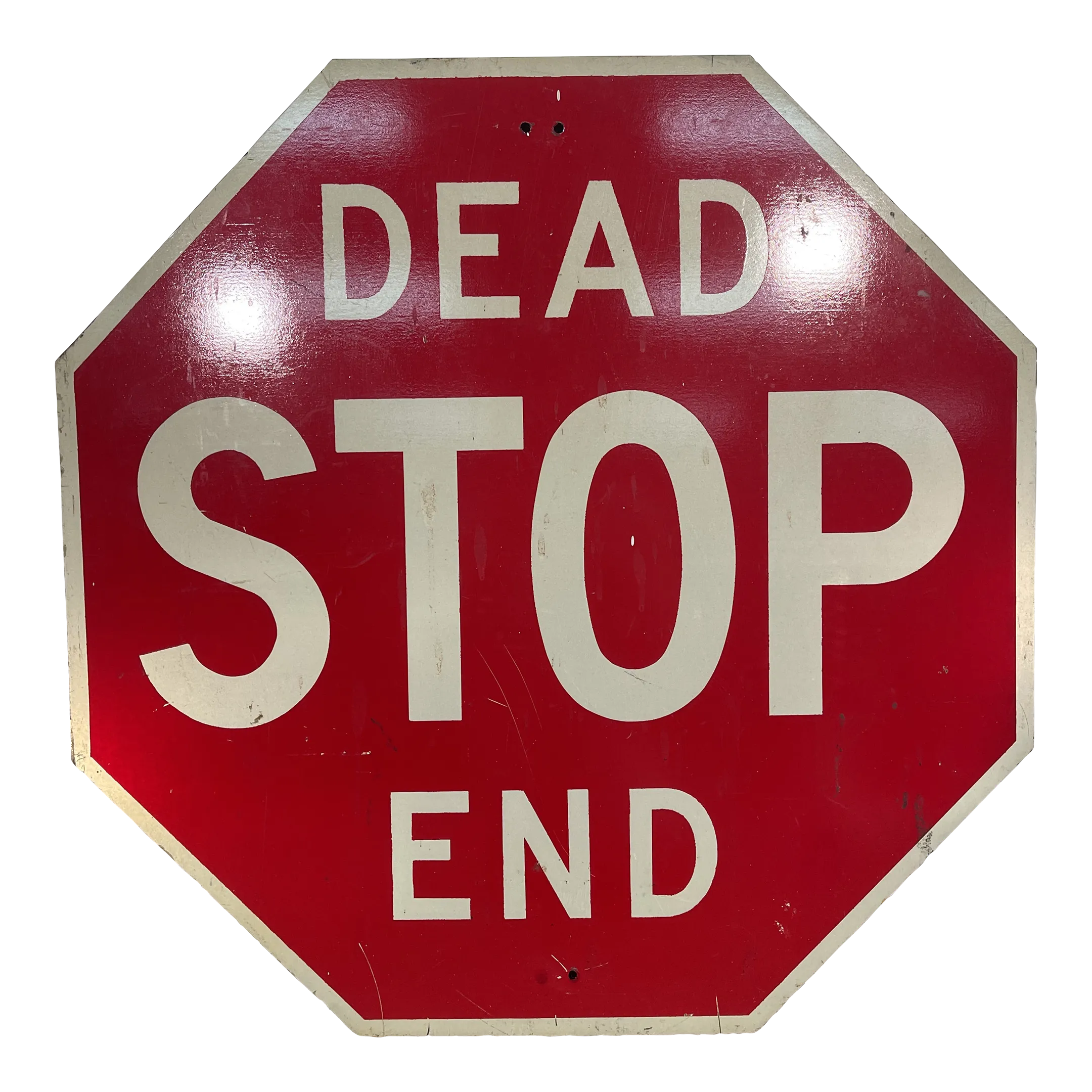 End Stop Sign