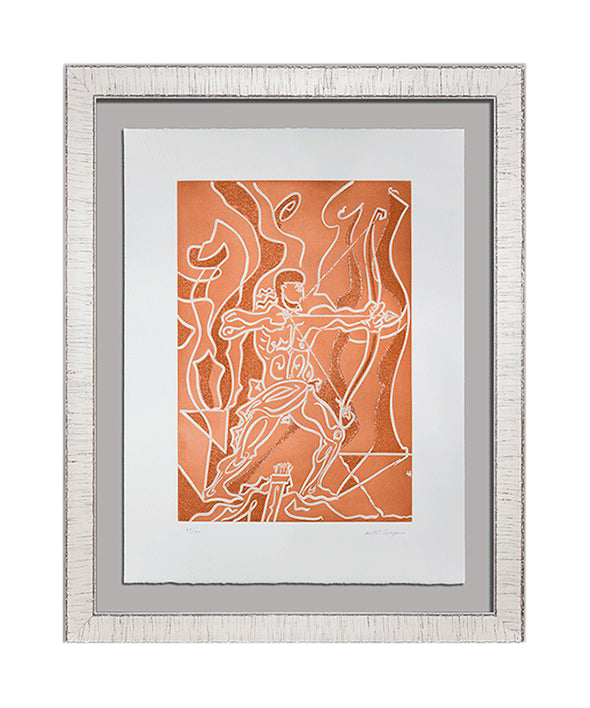 Modern Andre Masson 25x19in Etching Hand Signed & Numbered "Arc" | Chairish