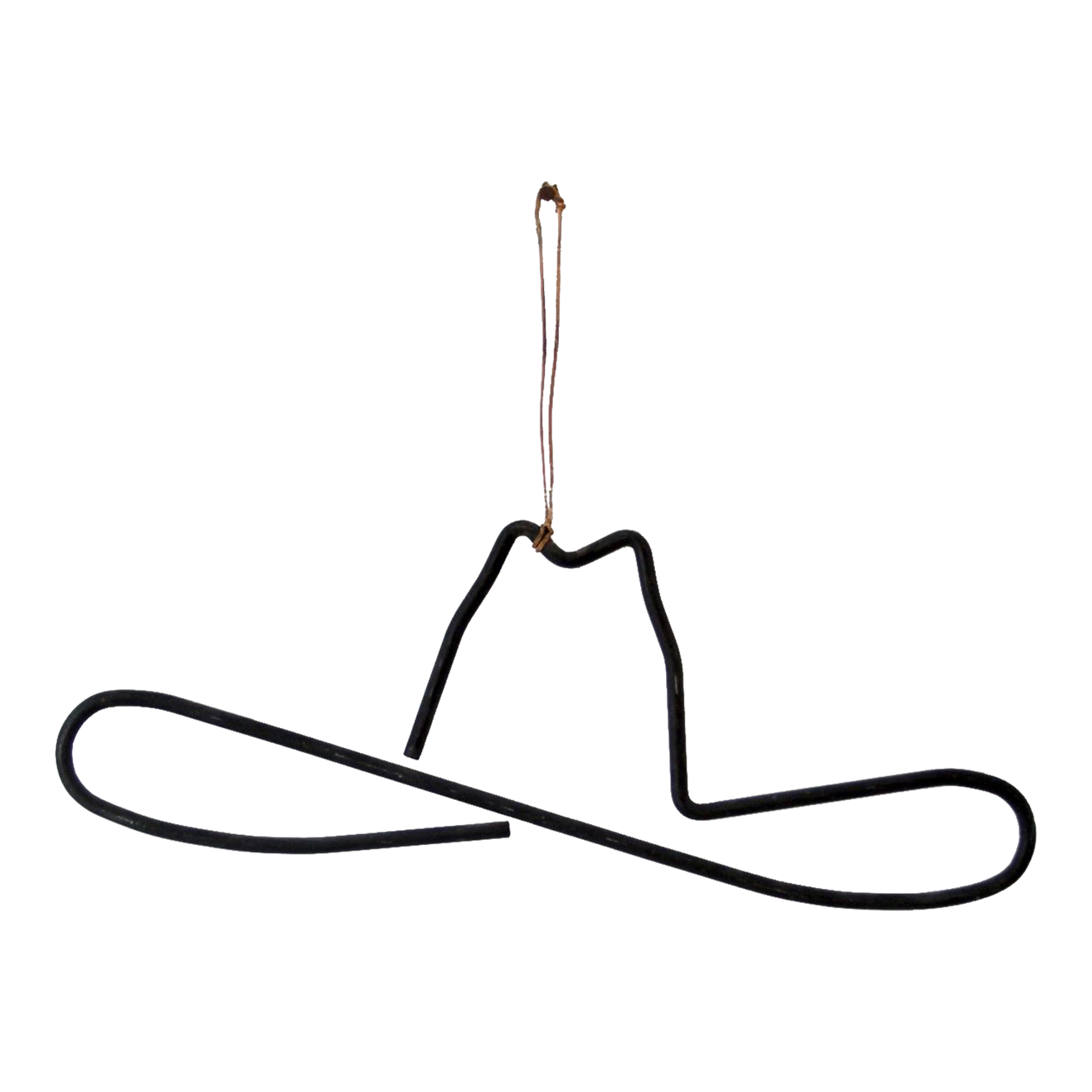 Vintage Wrought Iron Cowboy Hat Wall Hanging Chairish
