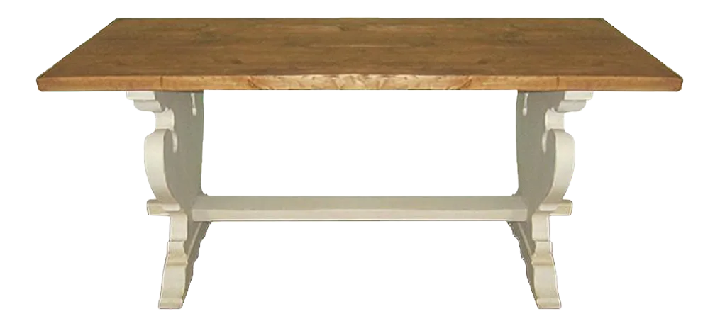 Pine Rustic Dining Table, 1980s | Chairish