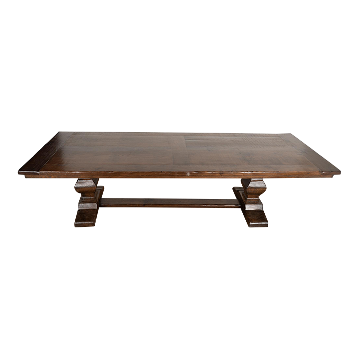 Long Oak Dining Table France Circa 1960 Chairish