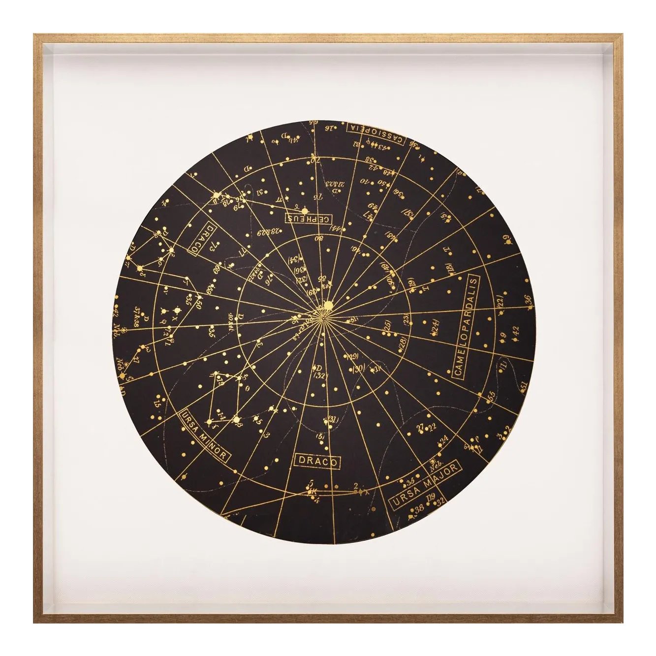 Star Map, Framed Artwork | Chairish
