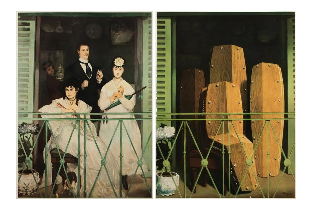 Magritte The Balcony