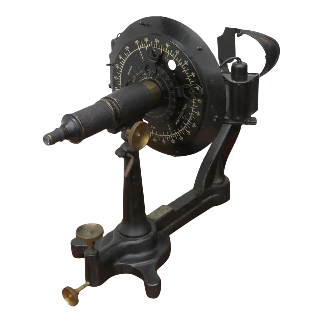 Universal Ophthalmometer Patented 1911 Brass Cast Iron Medical Optical ...