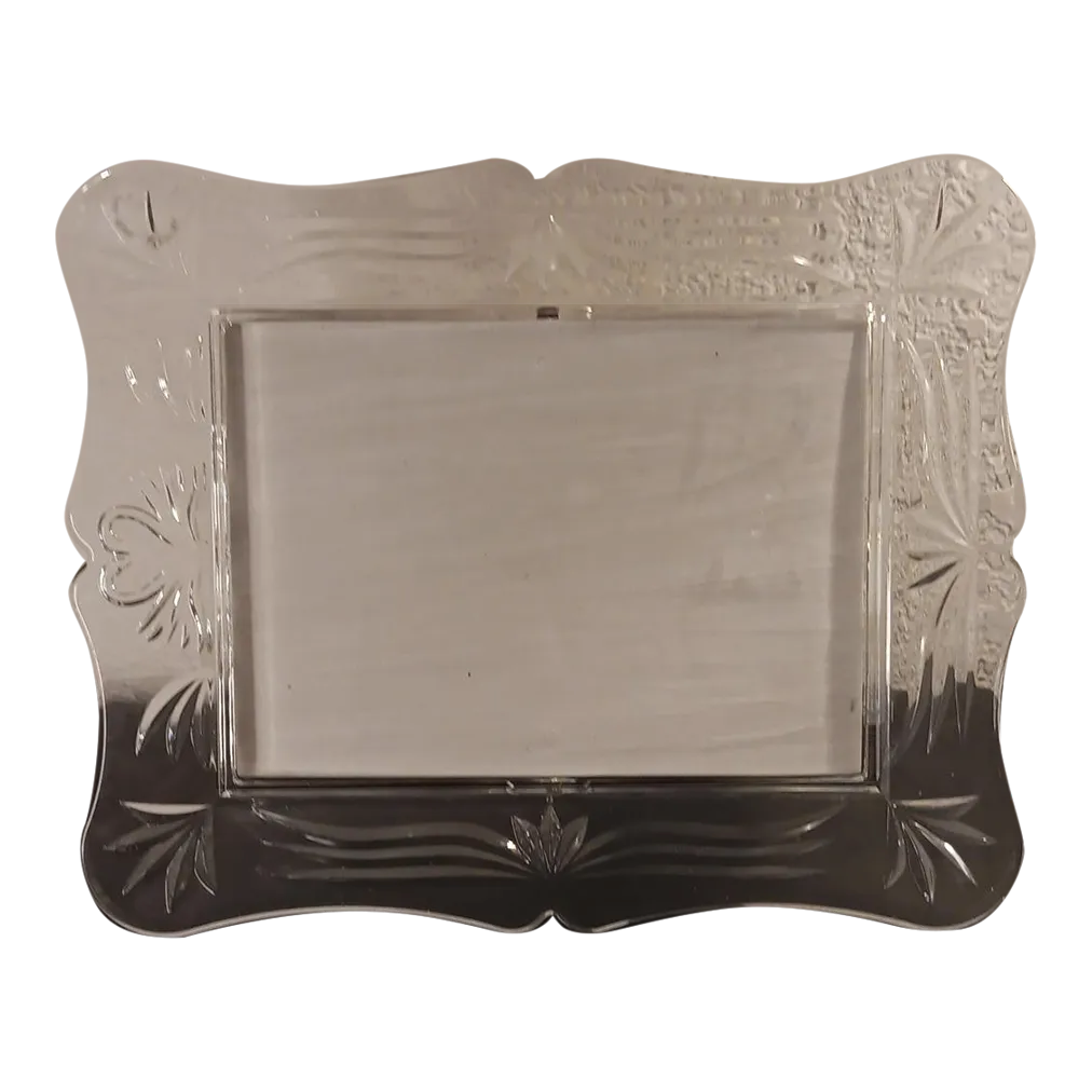 1980s Waterford Crystal Photo Frame | Chairish