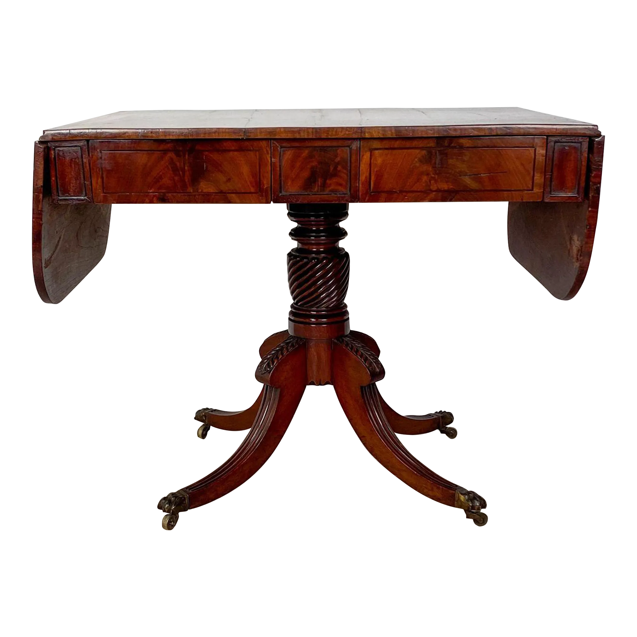 Mahogany Scottish Sofa Table, u.k. Circa 1820 | Chairish
