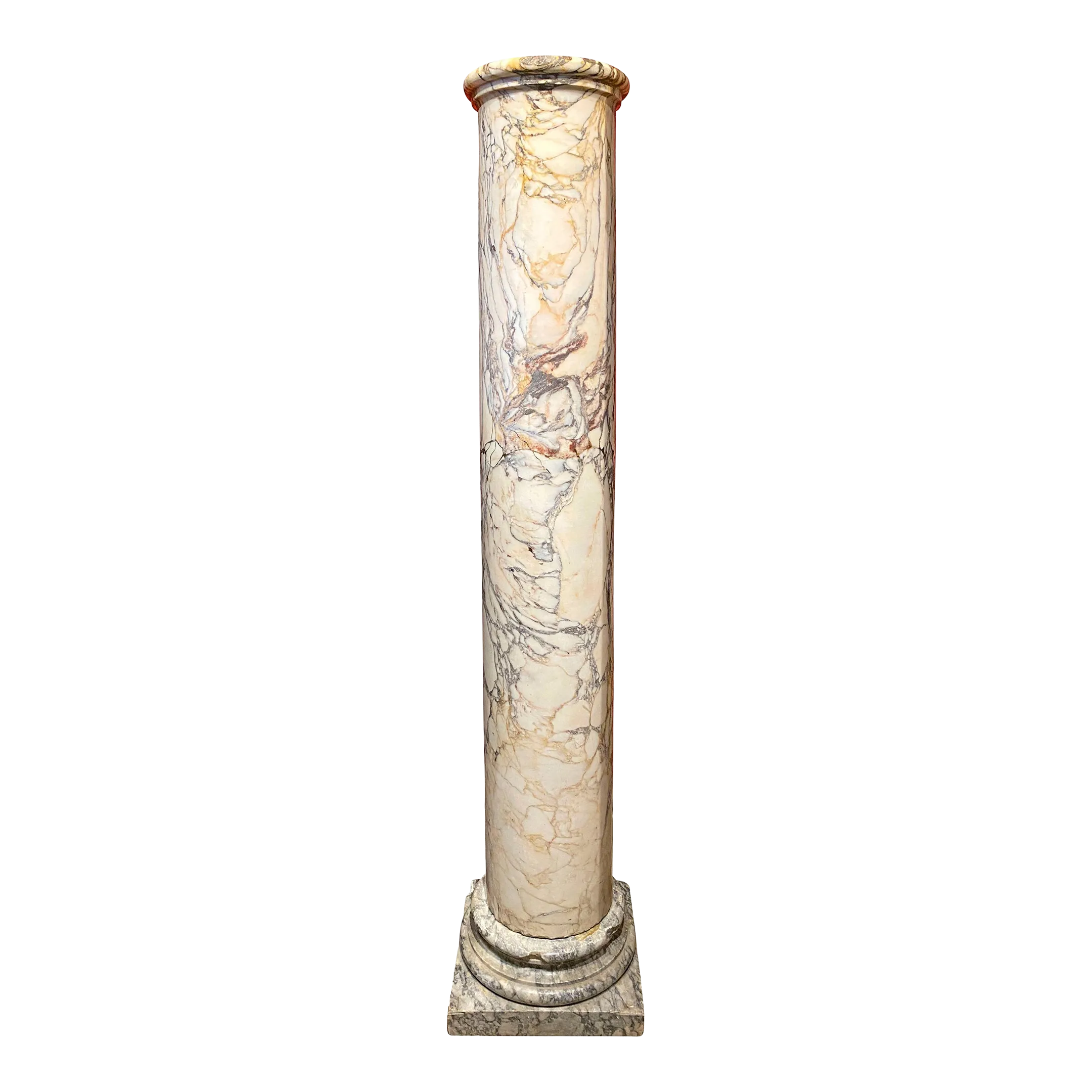 French Marble Column | Chairish