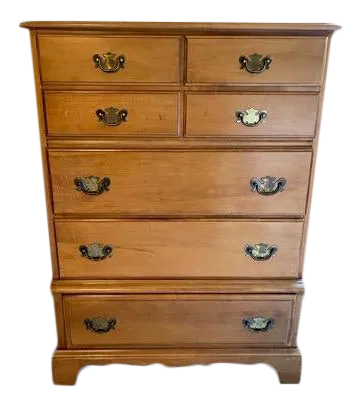 Hungerford Memphis Mahogany Dresser | Chairish