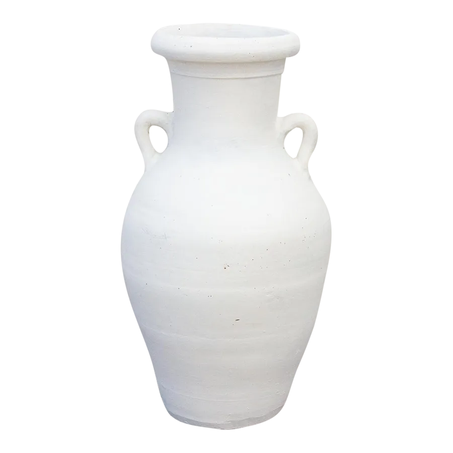Mediterranean Country Style Painted Planter | Chairish