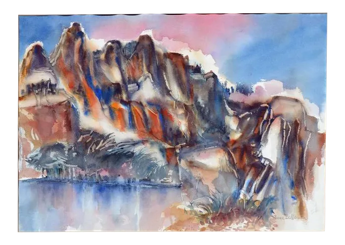 Young Lake Below Ragged Peak Yosemite | Chairish