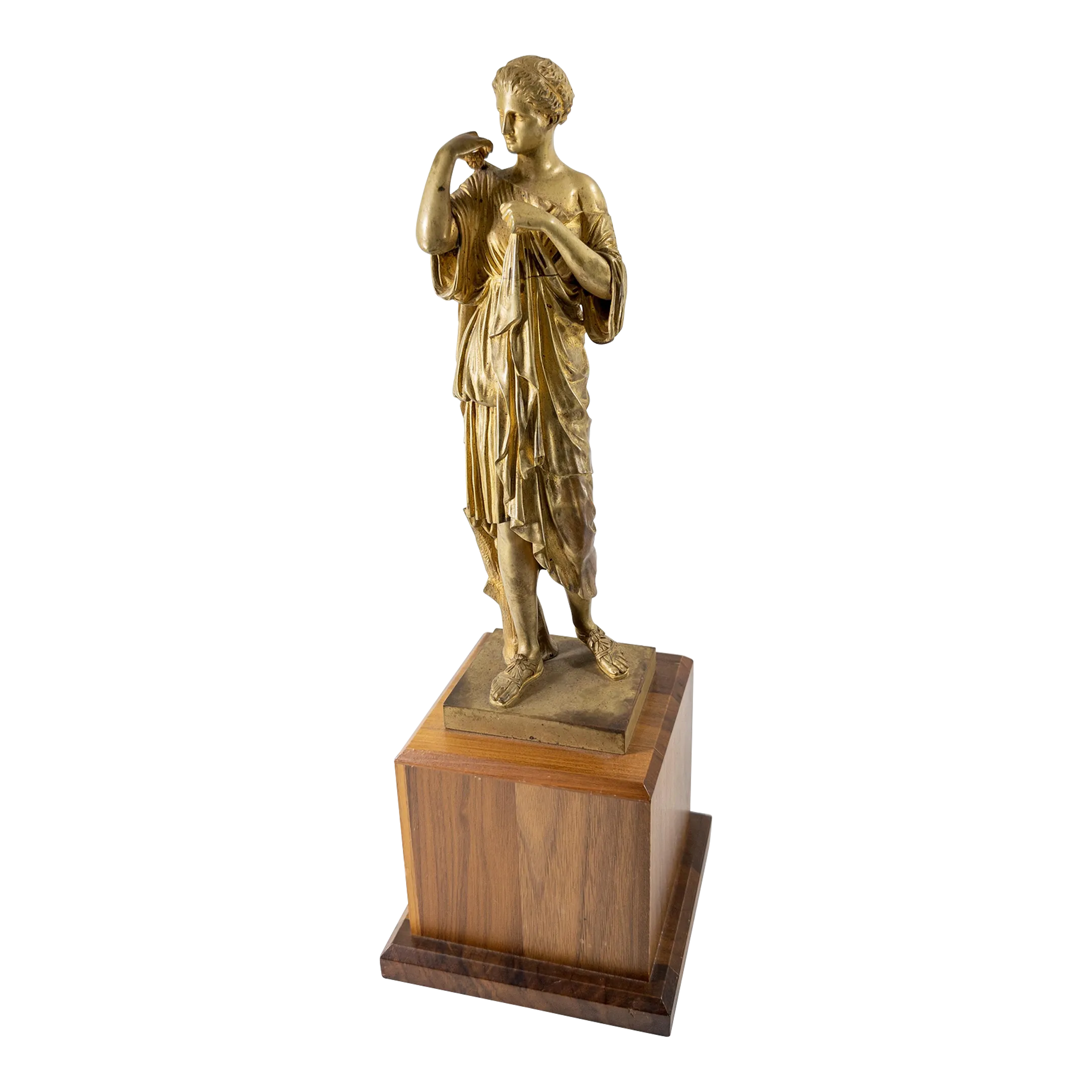 Early 20th Century Gilt Bronze Figure of Diana of Gabii by Rod Lion ...