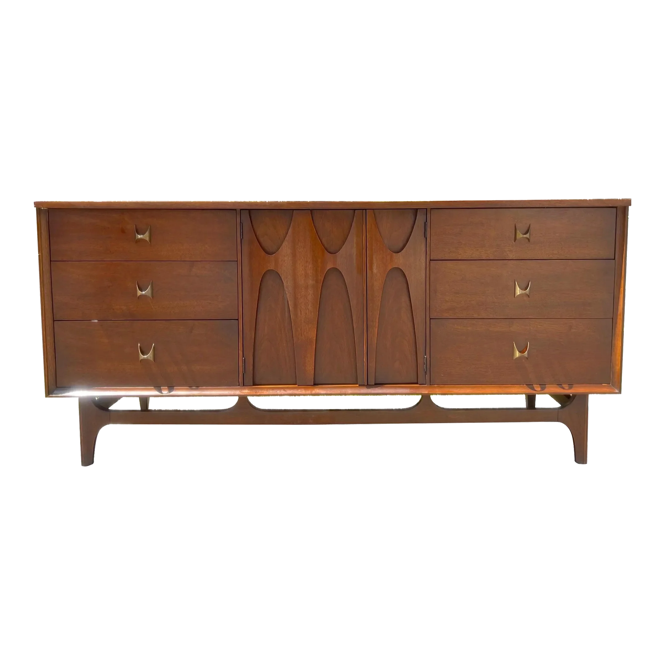 1960s Broyhill Brasilia Lowboy Dresser Credenza Chairish