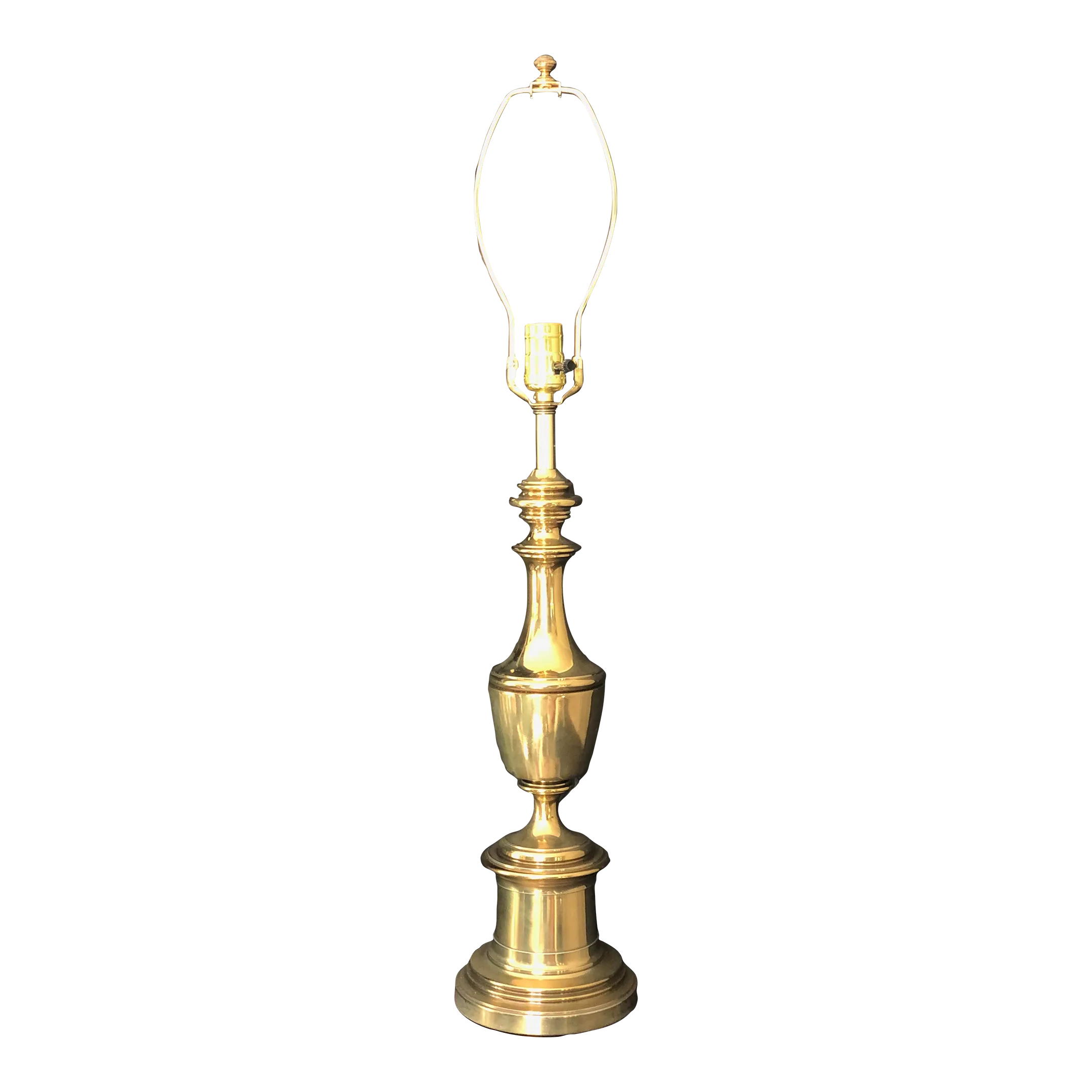 Stiffel Late 20th Century Brass Trophy Lamp | Chairish