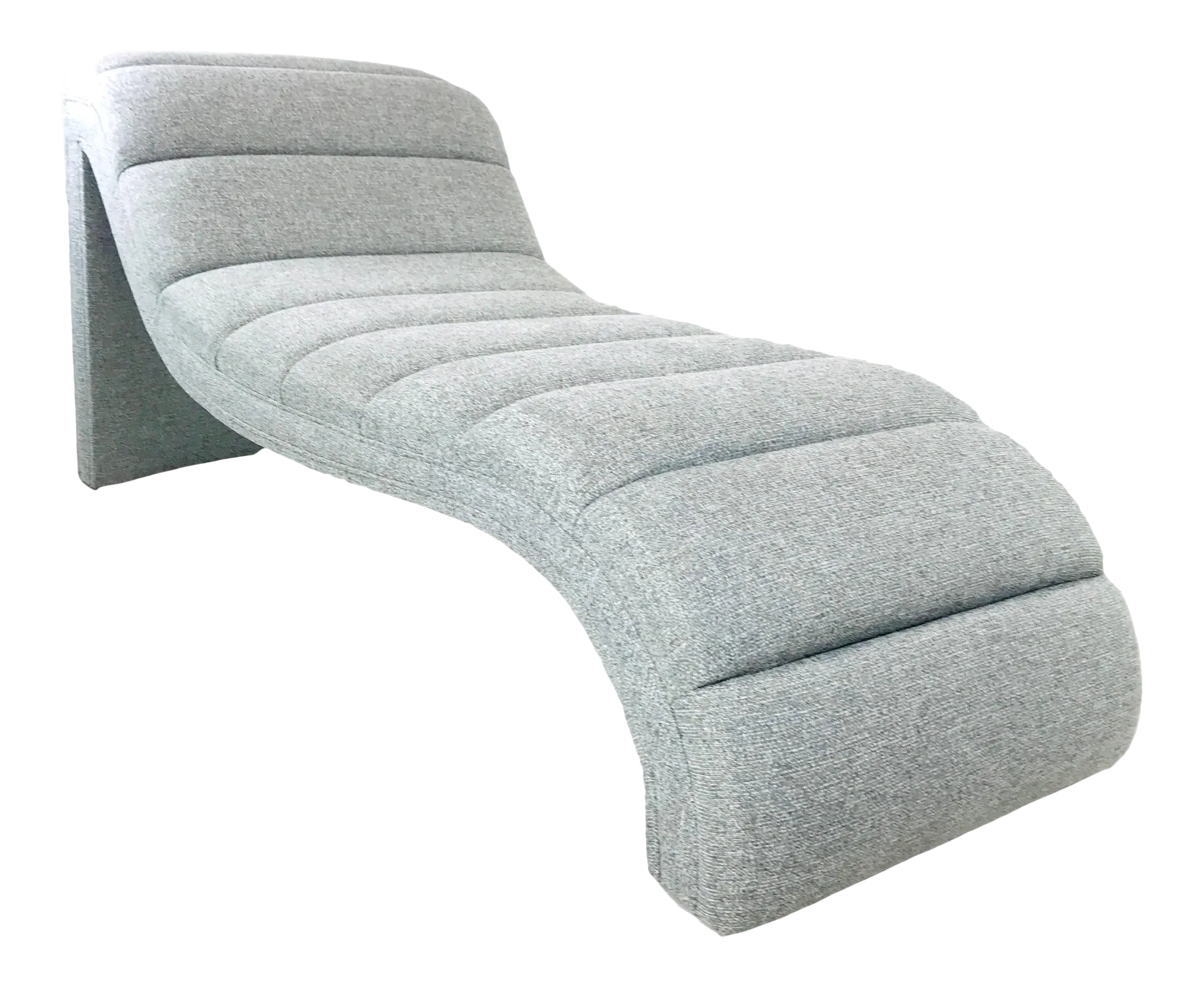 Chaise Lounge in the Style of Kagan | Chairish
