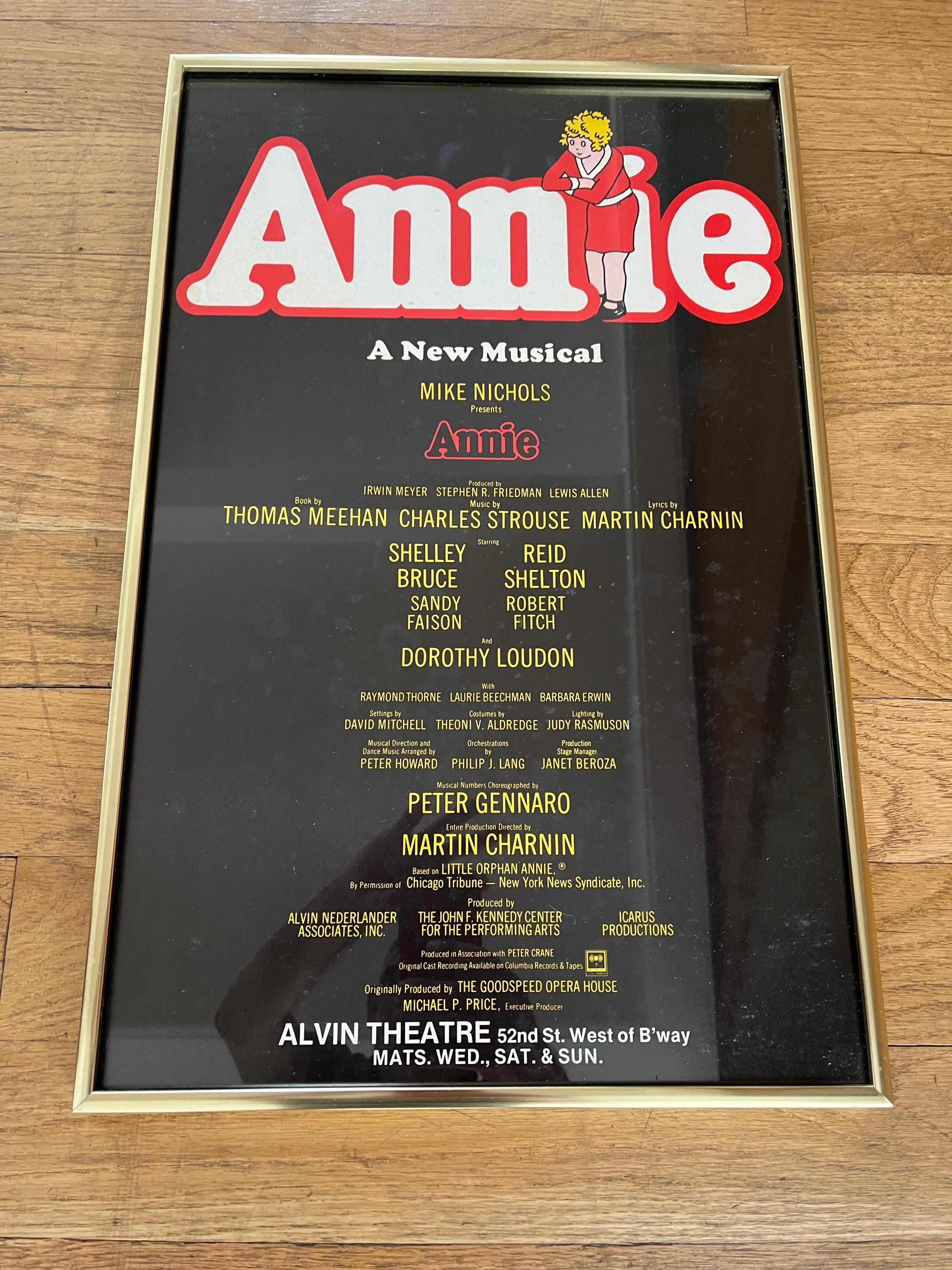 Annie Broadway Poster
