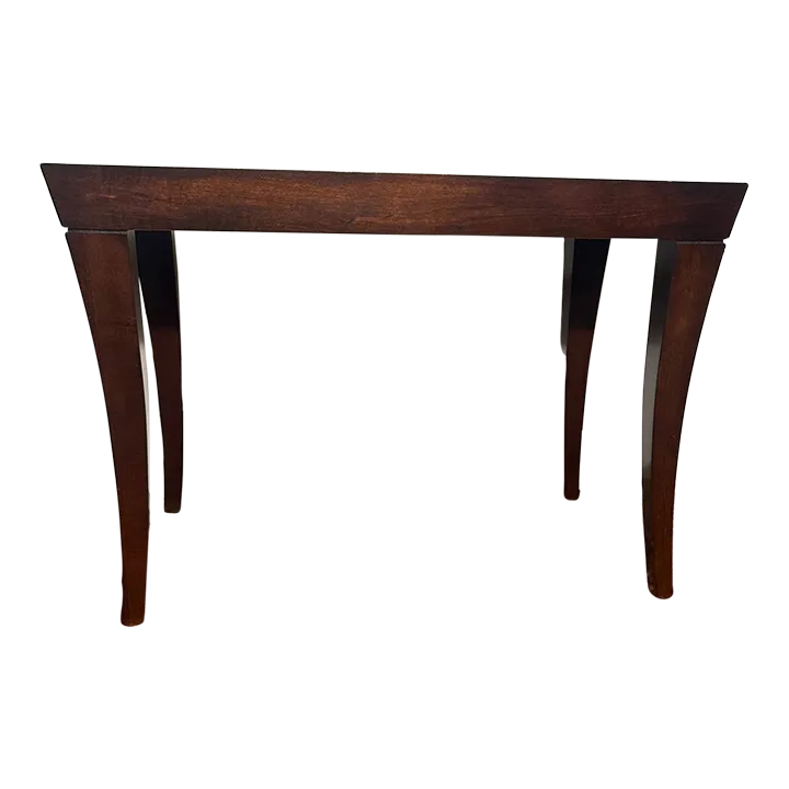 CTH/Sherrill Occasional Custom Cocktail Table With Walnut Finish | Chairish