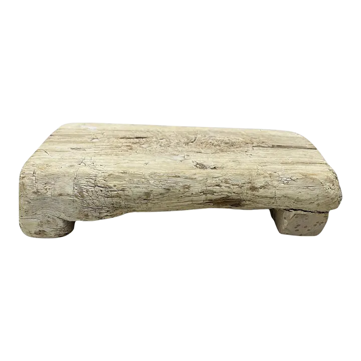 1970s Wooden Bajot | Chairish