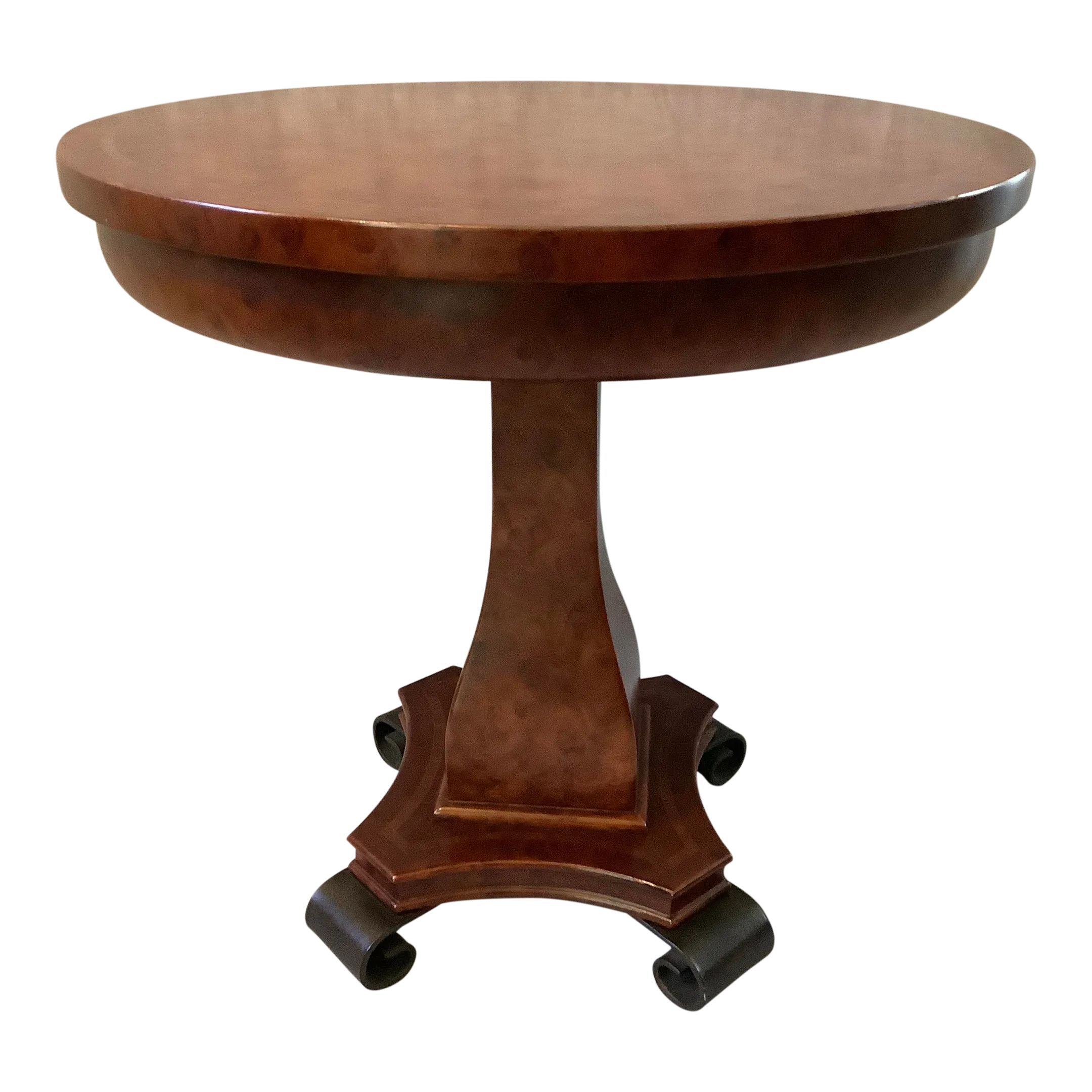 1950s Round Nautical Style Table | Chairish