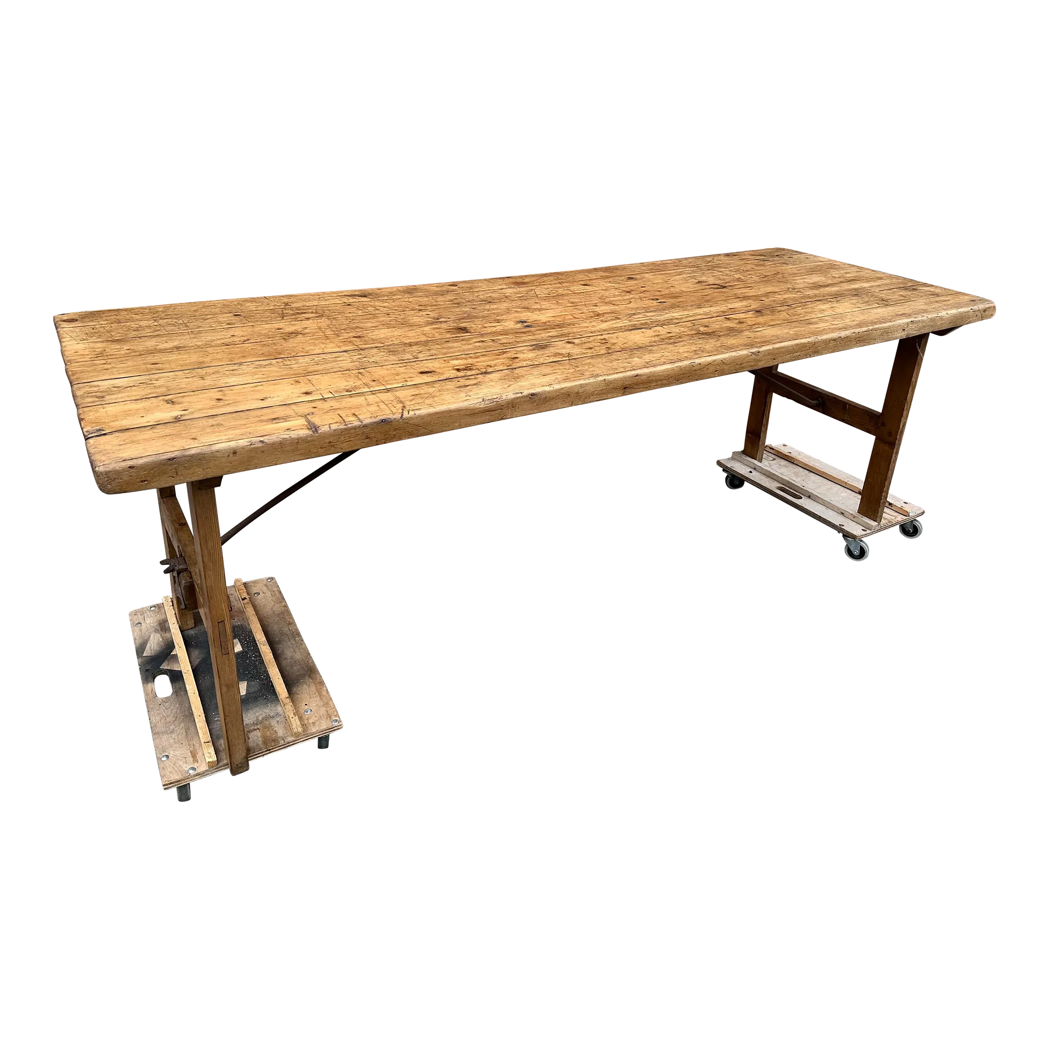 19th Century English Fold Table | Chairish