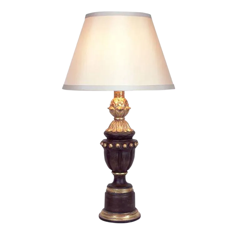 French Renaissance Table Lamp by Charles Pollock | Chairish