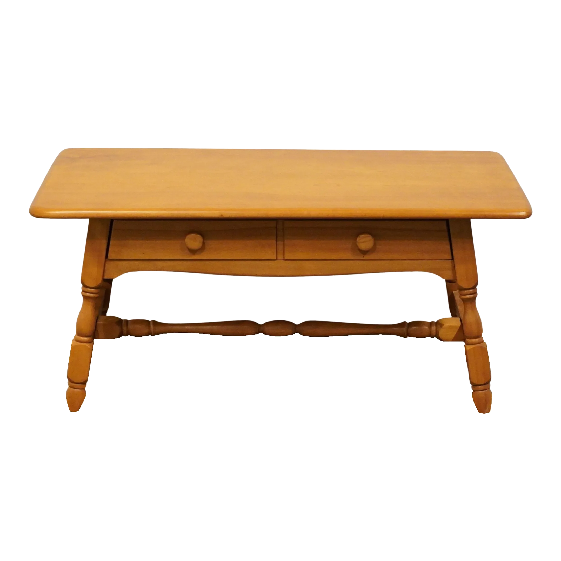 Heywood Wakefield Solid Hard Rock Maple Colonial Style 40" Accent ...