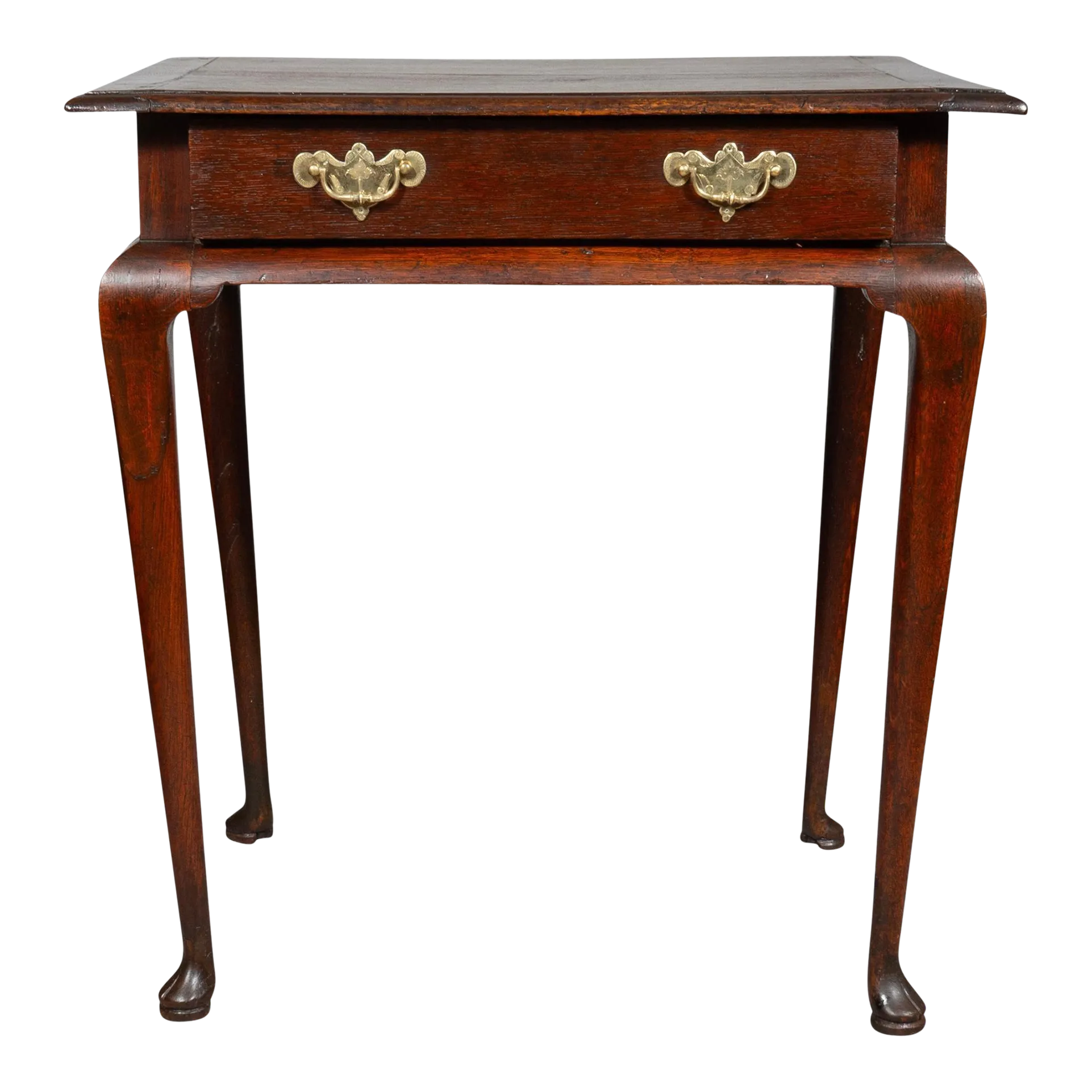 George III Oak Side Table | Chairish