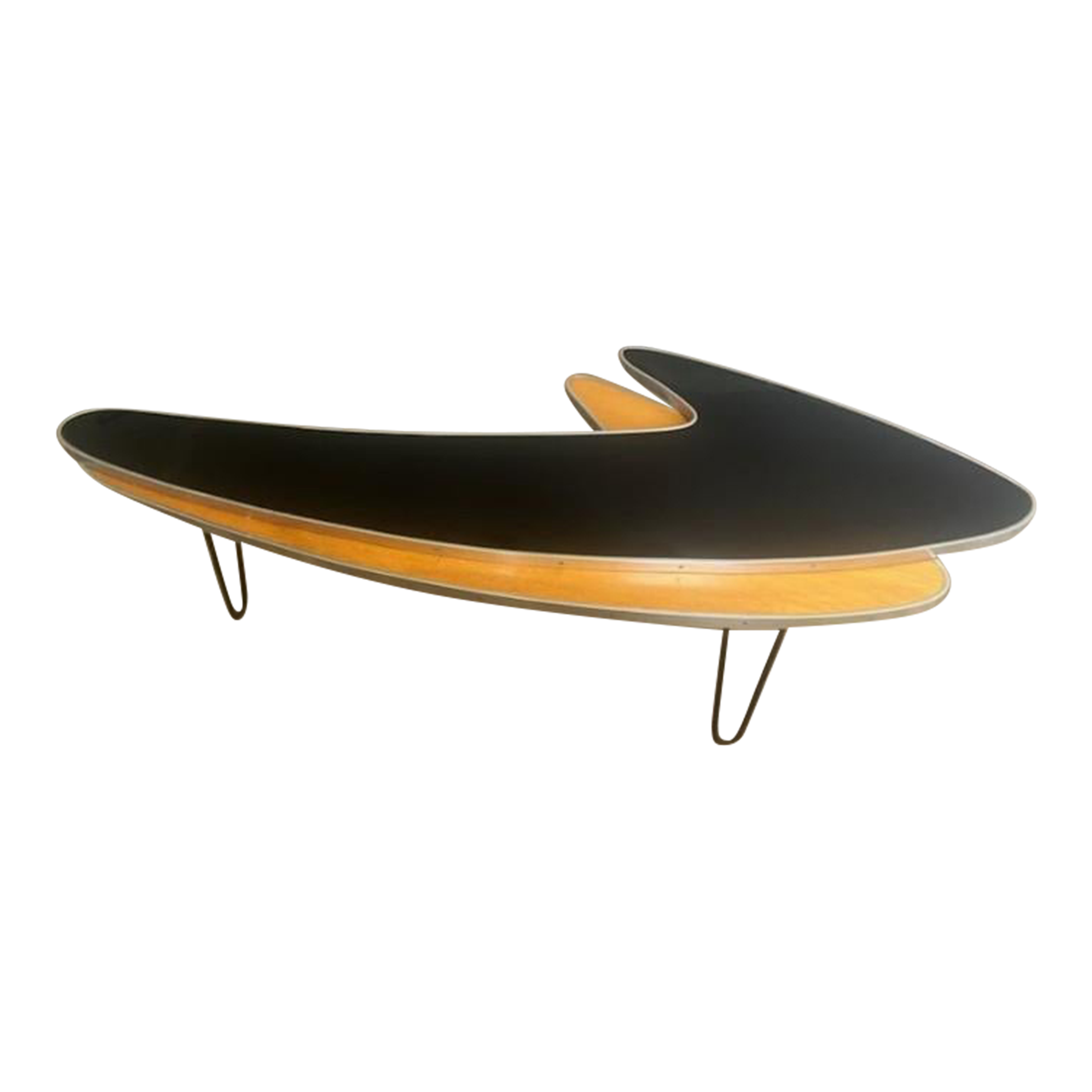 1950s Boomerang Table | Chairish
