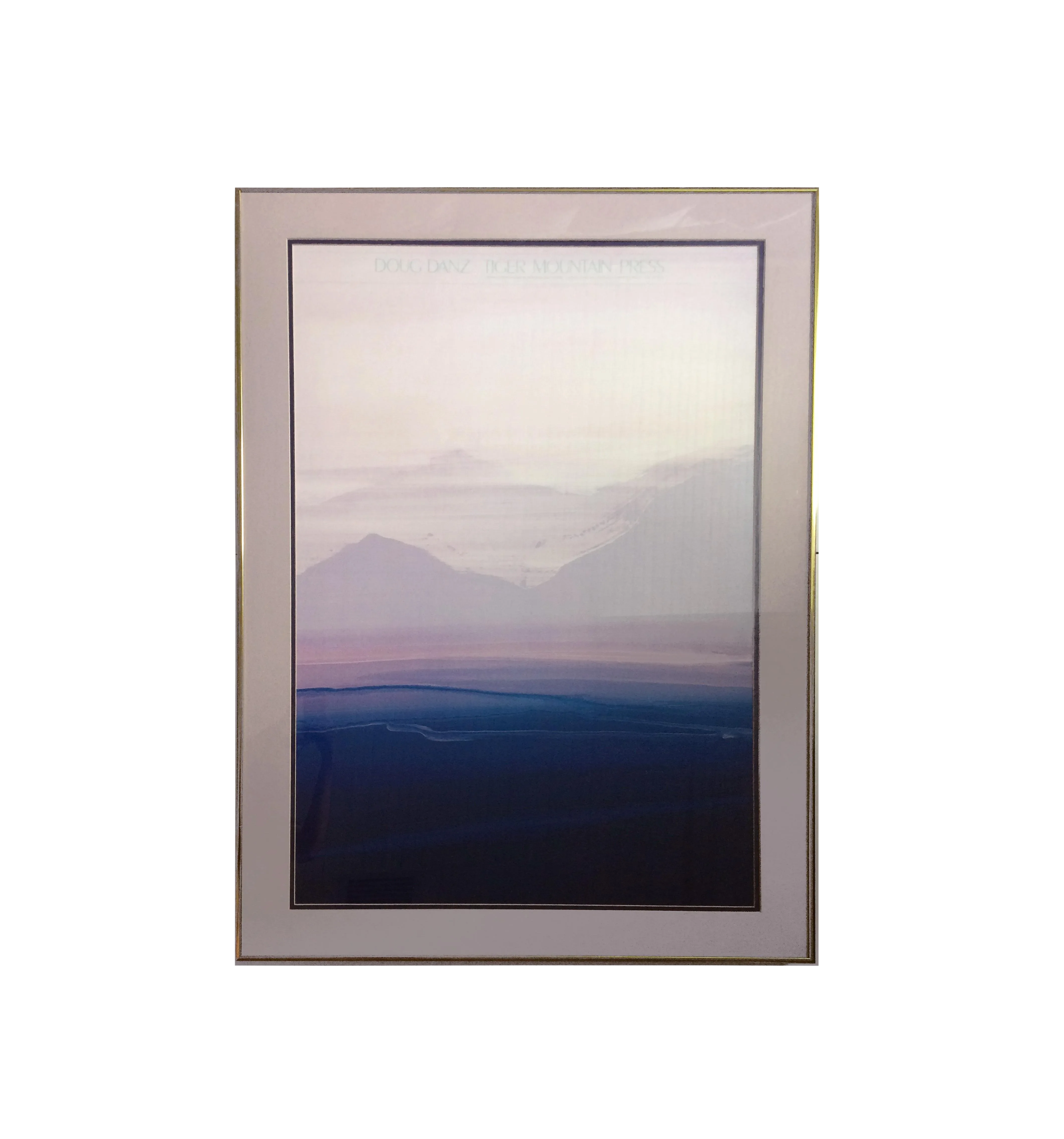 Vintage Modern Seascape Minimalist Fine Art Poster by Doug Danz | Chairish