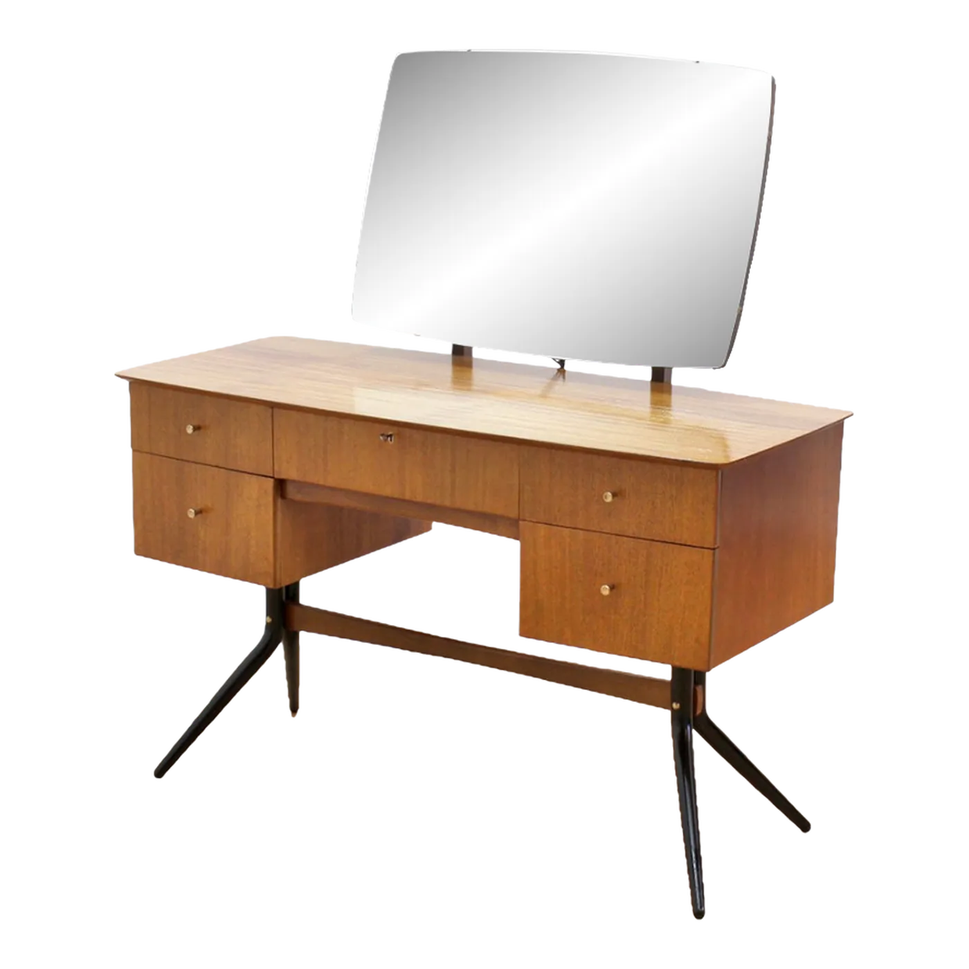 1950s Mid Century Vanity by Wrighton Furniture | Chairish