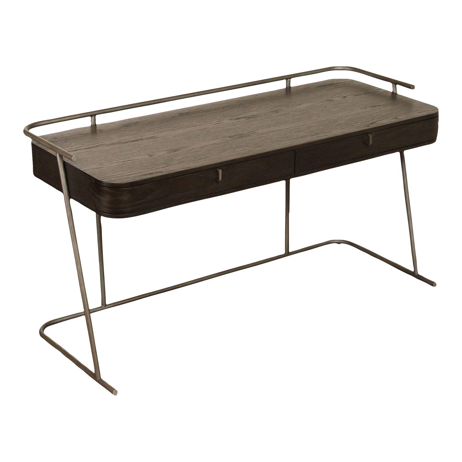 Safavieh Couture Ferrell Modern Industrial Wood And Steel Writing Desk ...