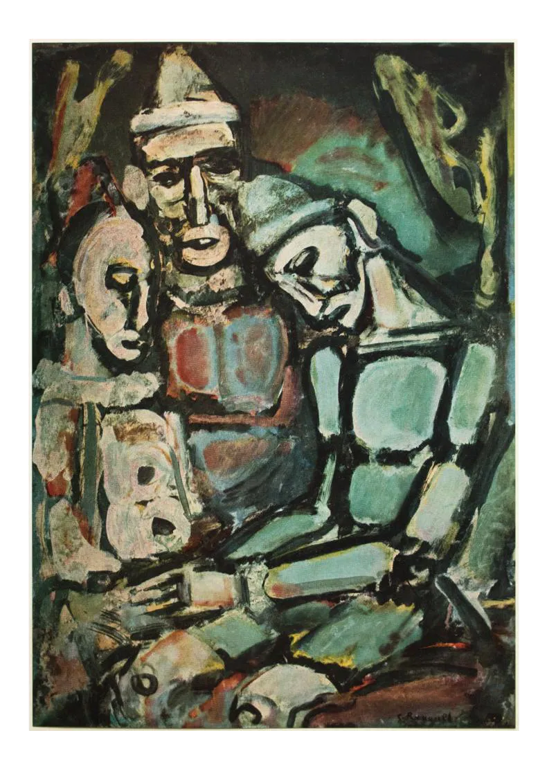 1950s After Georges Rouault "Three Clowns", First Edition Period ...