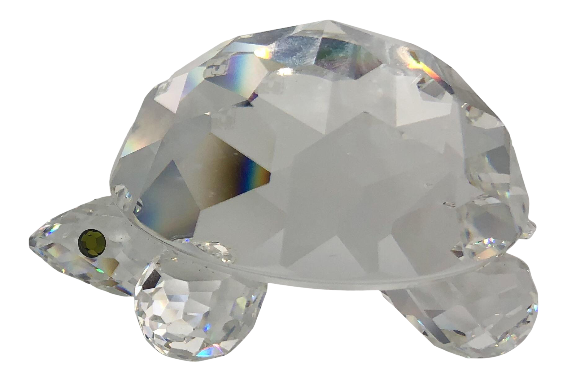 1980s Swarovski Earth Tortoise Figurine | Chairish