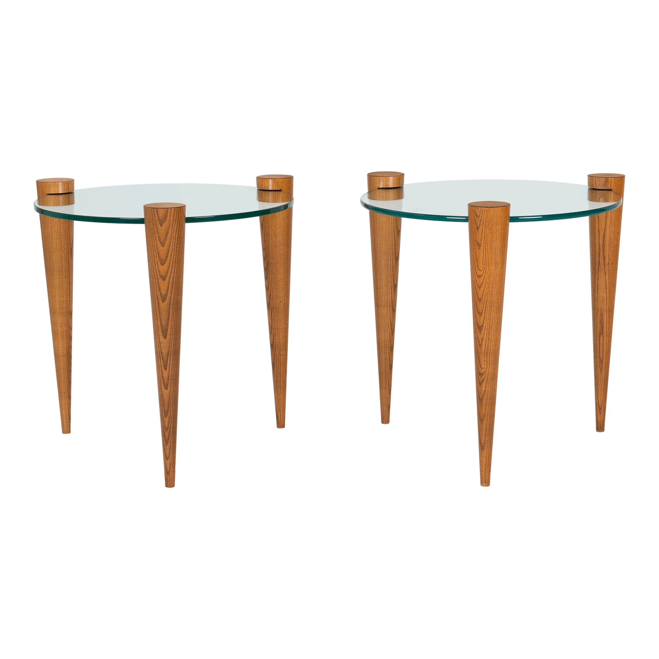 Pair of Mid-Century Modern Side Tables. | Chairish