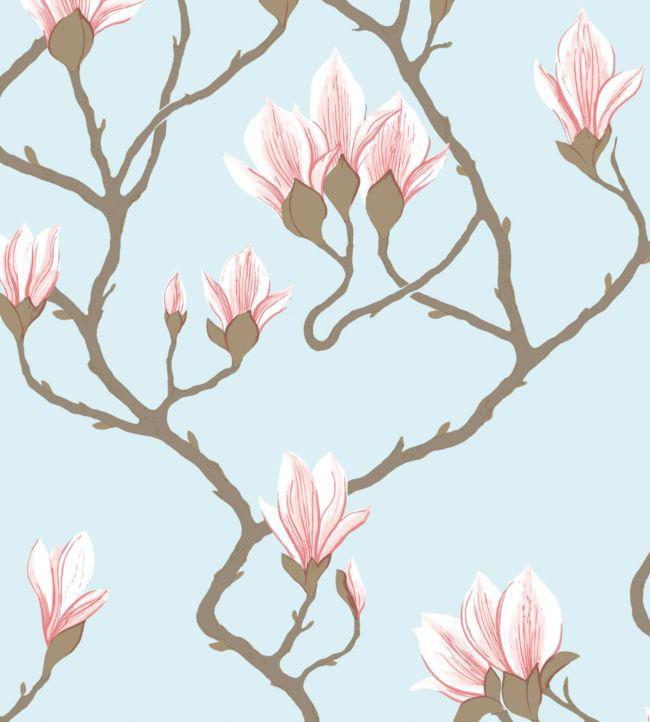 Magnolia Wallpaper by Cole & Son - Sample | Chairish