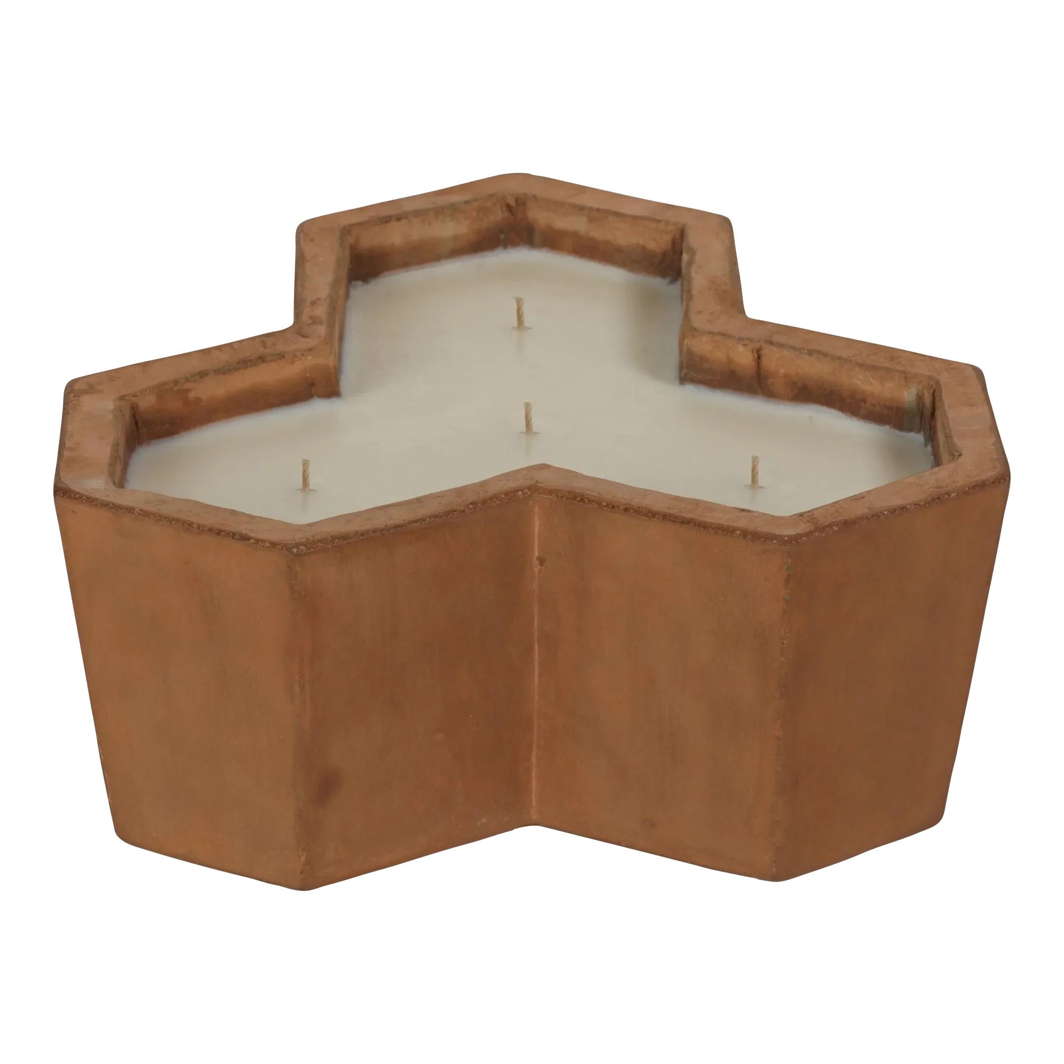 Verona Scented Honeycomb Candle in Cement Jar | Chairish