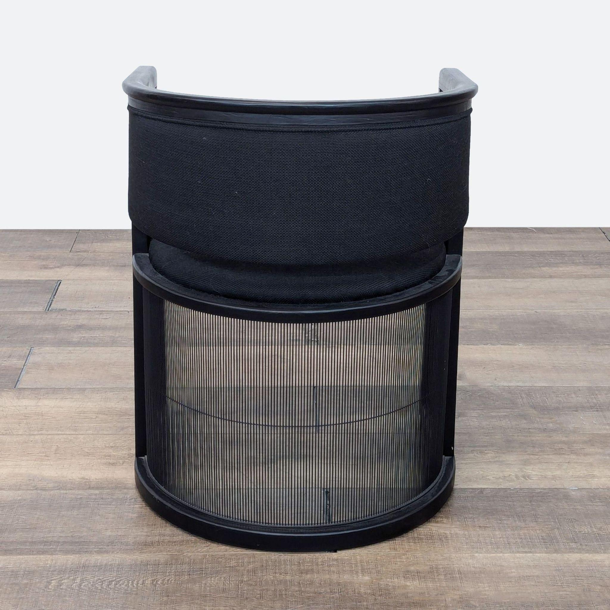 Black Japanese Inspired Kaishi Chair by Cb2