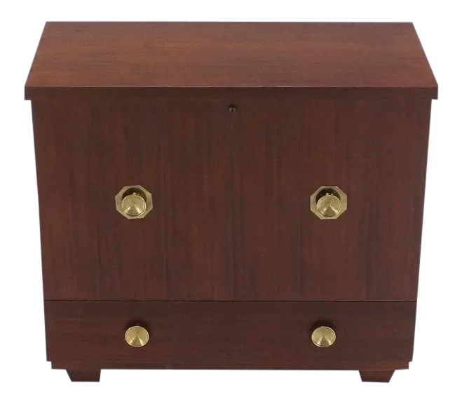 Mid Century Modern Cedar Lined Hope Chest | Chairish