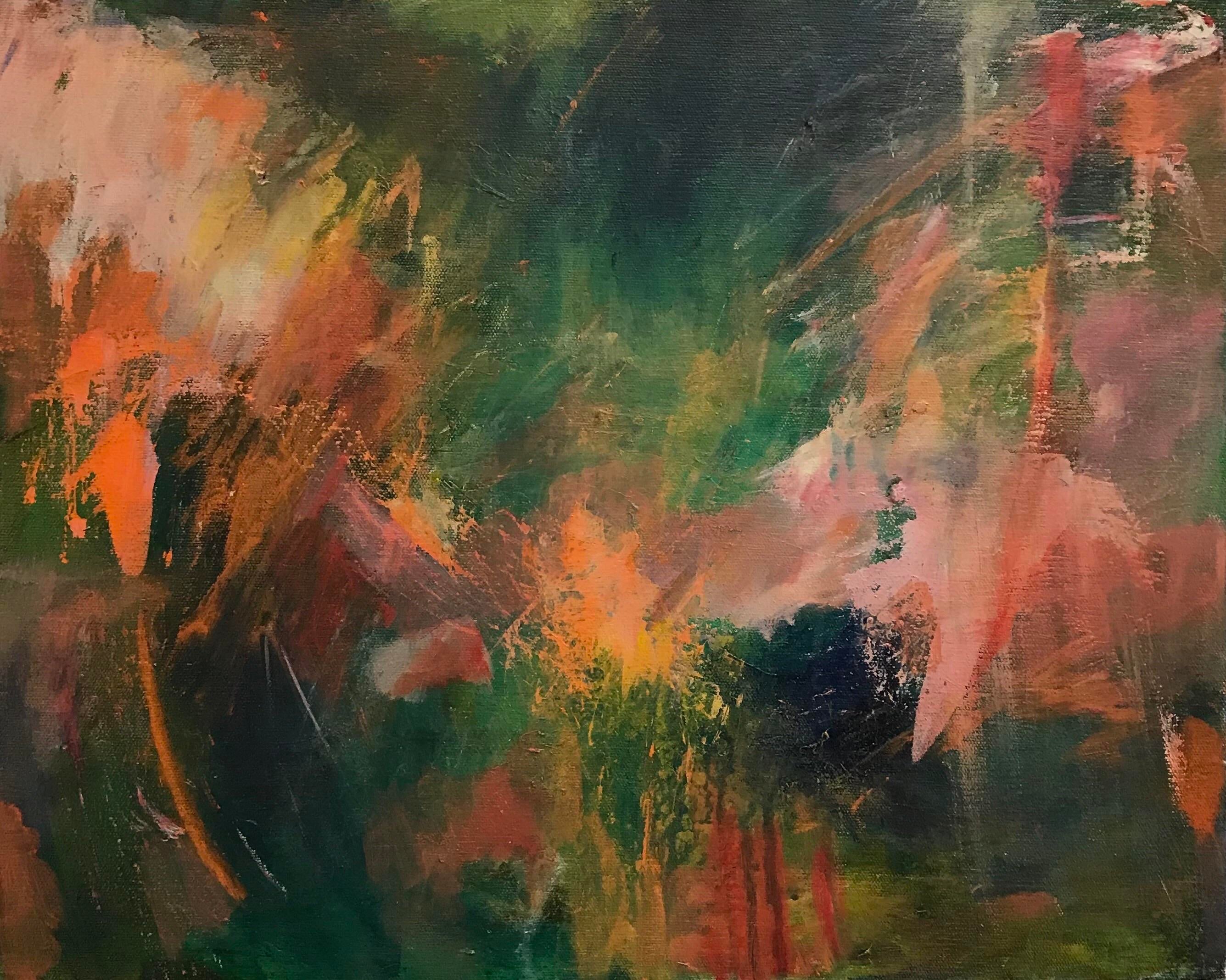 "Explosion" Contemporary Original Abstract Painting | Chairish
