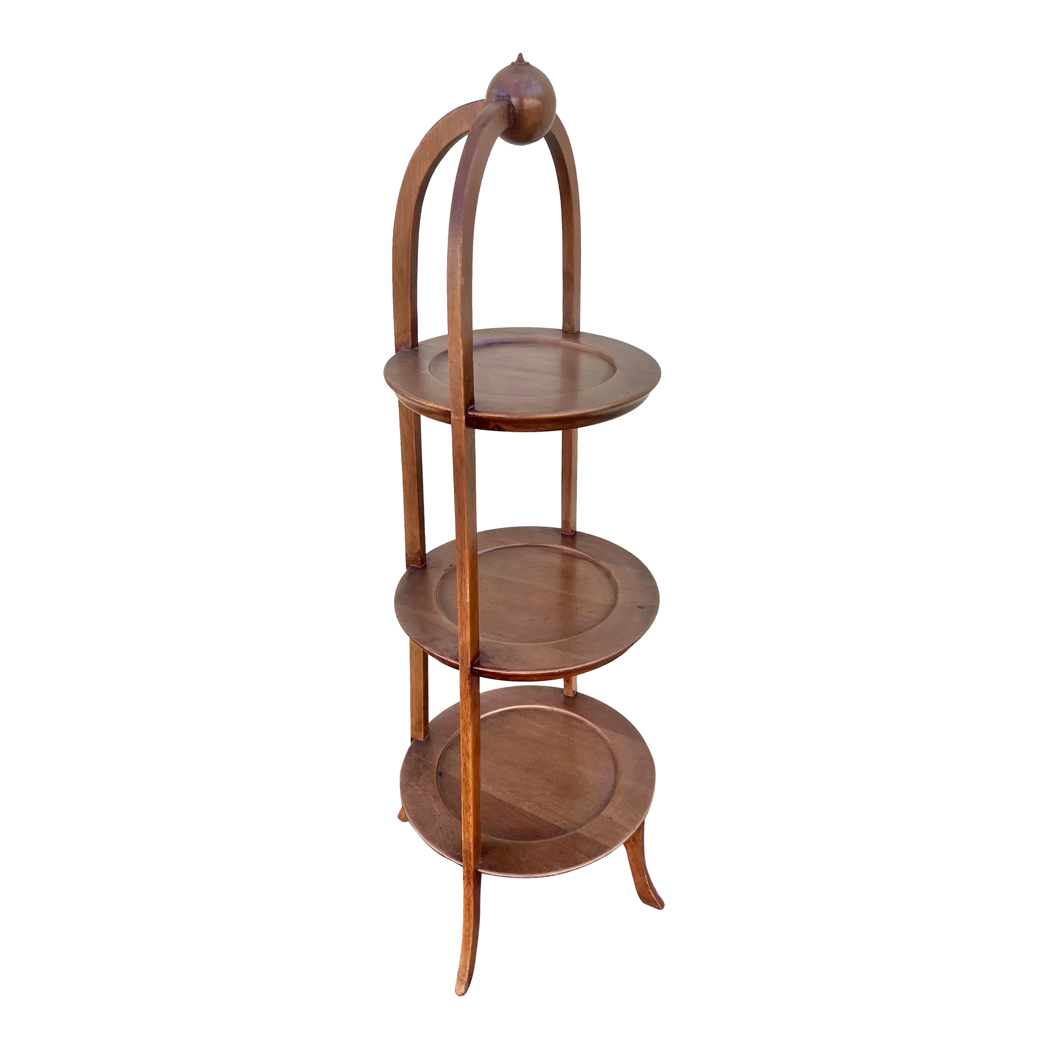 3 Tiered Wooden Muffin or Pastry Rack | Chairish
