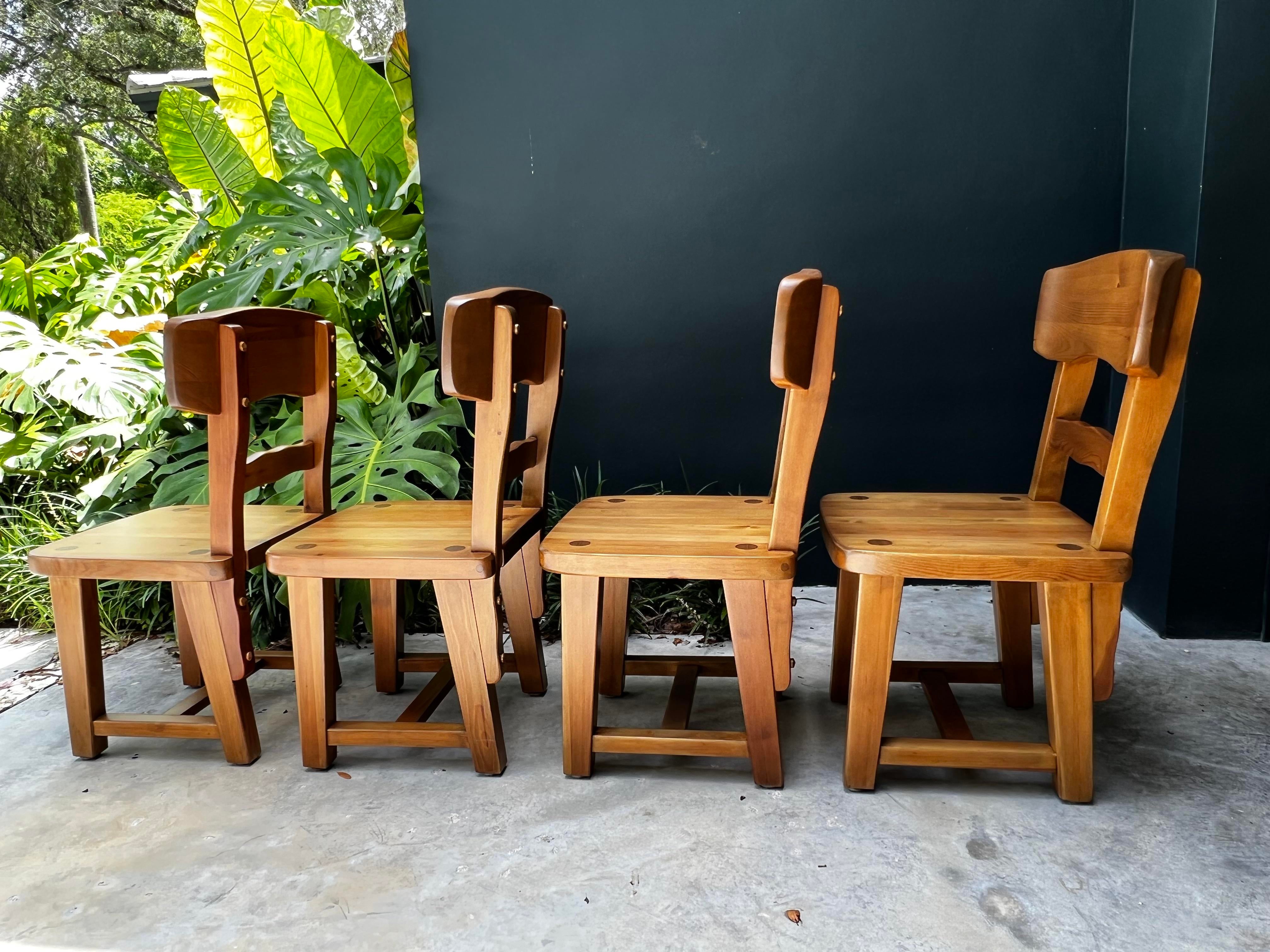 Pine dining chairs for sale store